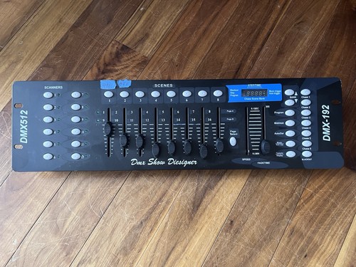Dmx Show Diesigner DMX-192 Controller Console | eBay