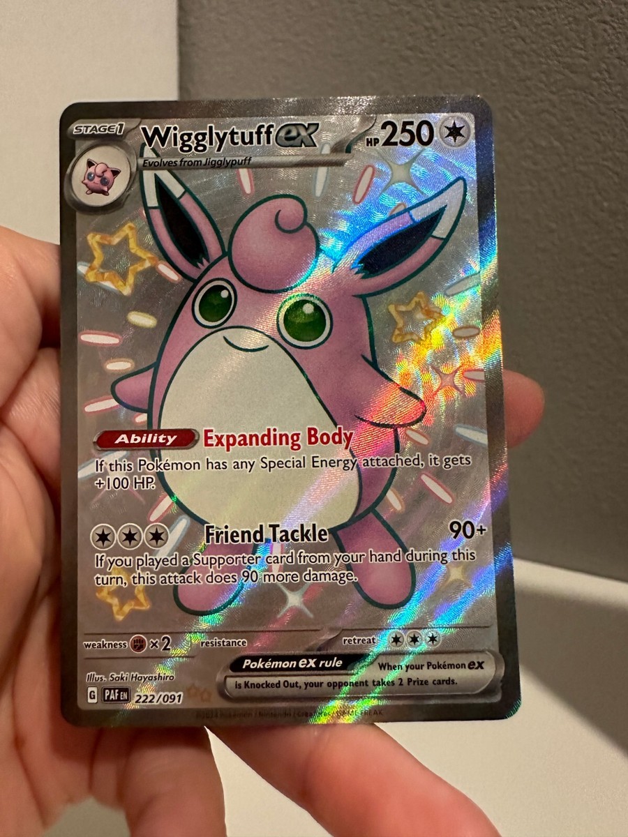 Wigglytuff Card Realistic