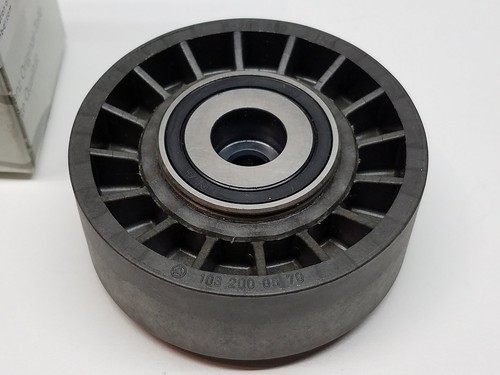 NEW GENUINE MERCEDES BENZ BELT TIGHTENER TENSION PULLEY OEM PART # A ...