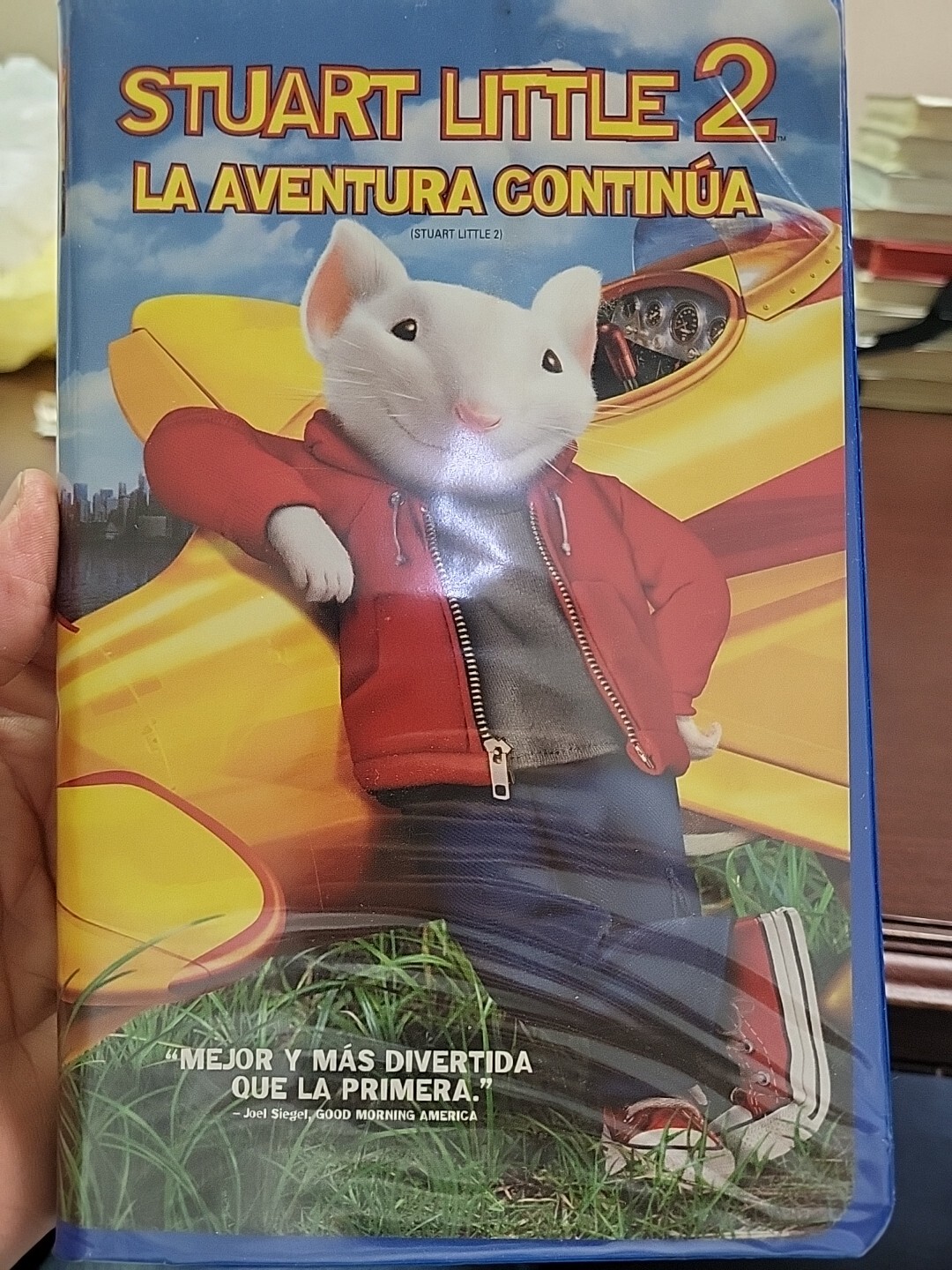 Stuart Little 2 (VHS, 2002, Spanish Dubbed/Spanish Clamshell Packaging ...