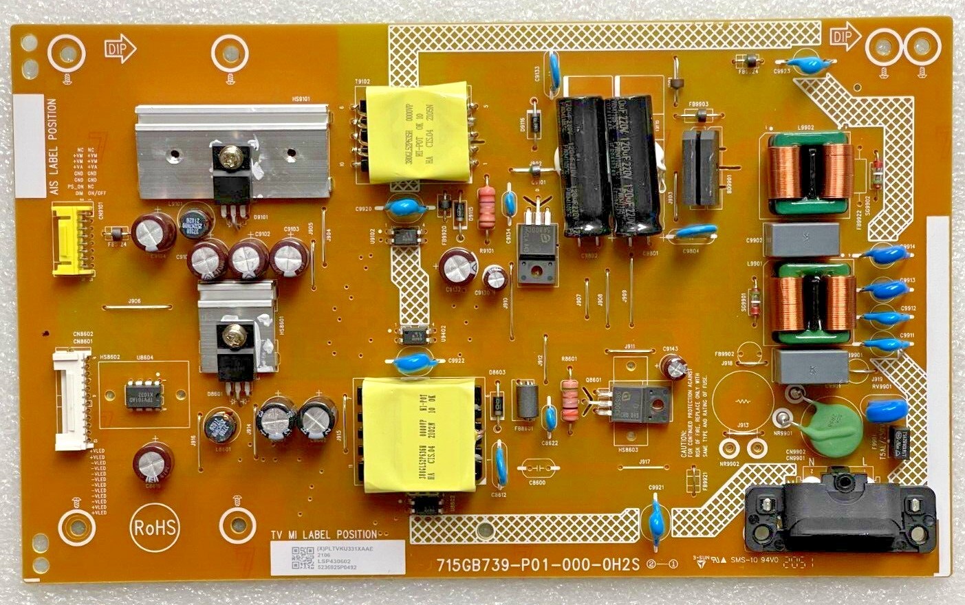 Vizio V435-J01 Power Supply PLTVKU331XAAE | eBay