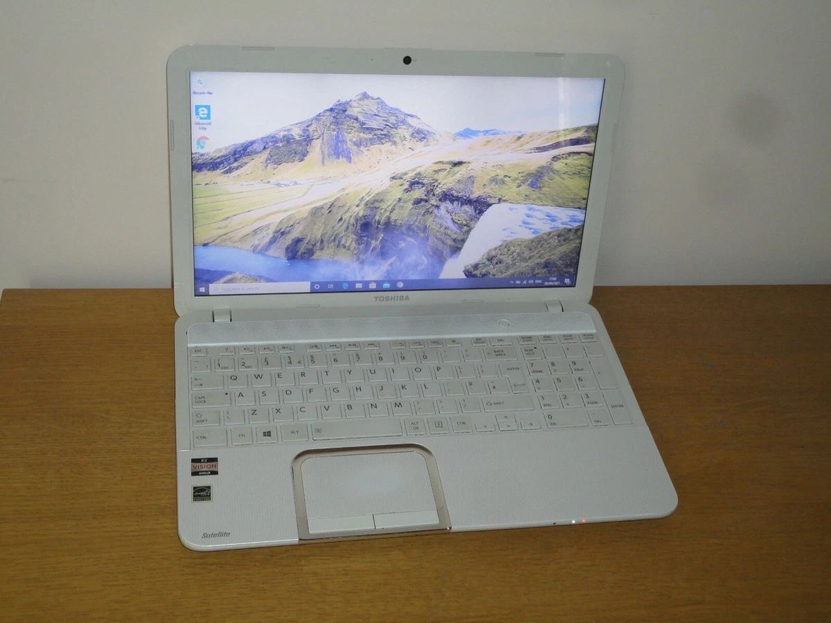 Toshiba Satellite Laptop White