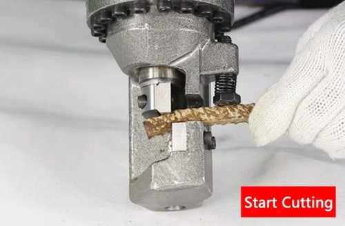 Building Steel bar cutter Portable Electric Hydraulic Steel bar Cutting ...