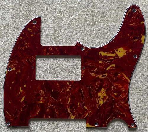 New 4 Ply Guitar Pickguard Fits Fender Telecaster 8-Hole Humbucker,Red ...