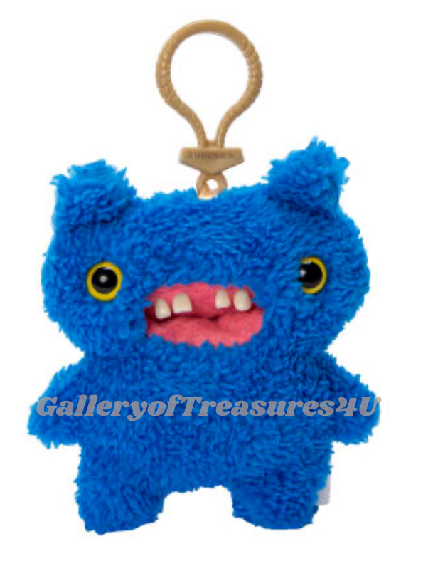 Mini Fuggler Keyring Clip On Bag Plush 5" Funny Ugly Monster Key Ring ...