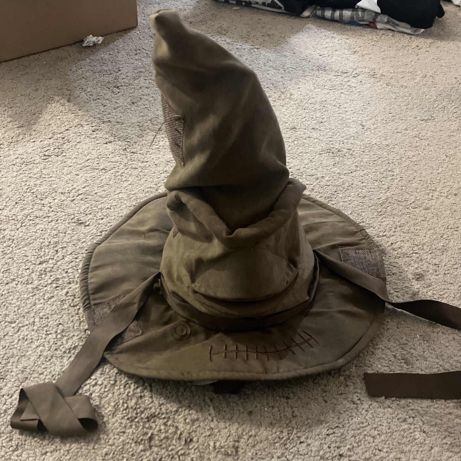 Harry Potter 16” Wizard Talking Animated Sorting Hat. WORKING Sound And ...