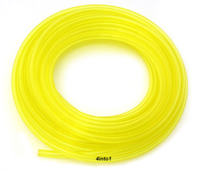 Helix Clear Yellow 1/4" (6mm) Polyurethane Fuel Line - 5' Feet | eBay