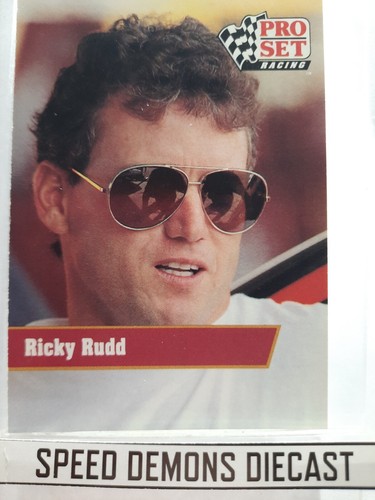 1991 Pro Set Nascar Ricky Rudd Trading Card #141 | eBay