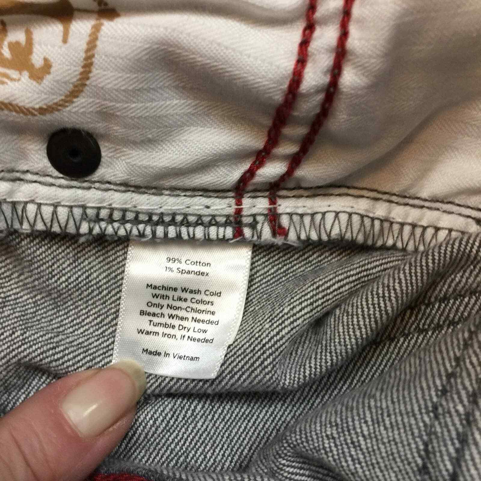 TALBOTS Gray Signature BootCut Jeans 10/30 | eBay