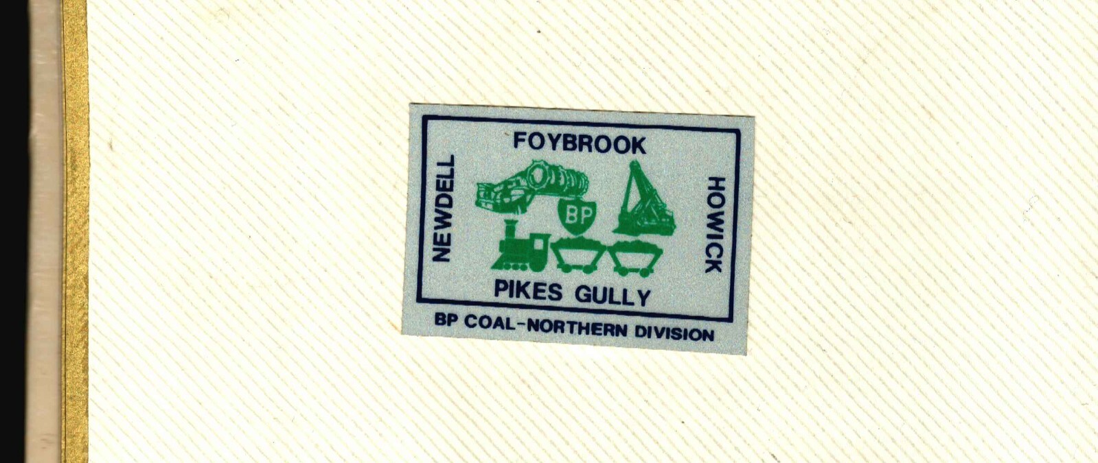 RARE TRAIN CAR AUSTRALIA BP NEWDELL/FOYBROOK COAL CO. COAL MINING ...