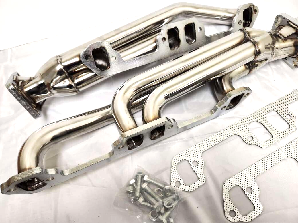 Fits Dodge 318 340 360 5.2L 5.9L Magnum Twin Turbo Manifolds Headers ...