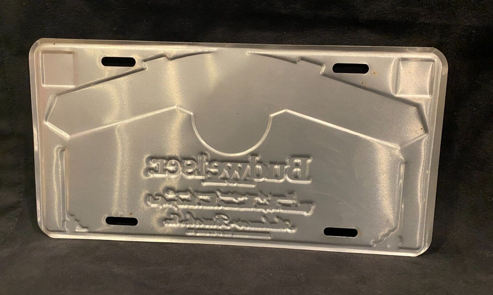 VTG BUDWEISER License Plate - King Of Beers - ANHEUSER BUSCH Bud BEER ...