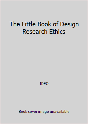 The Little Book of Design Research Ethics by IDEO | eBay Australia
