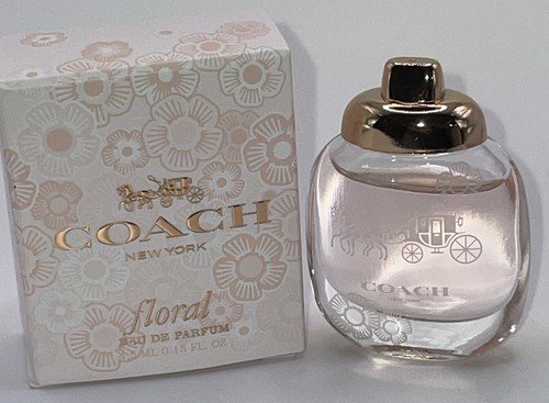 Coach New York Floral Eau De Parfum 0.15oz/4.5ml EDP Mini Splash | eBay