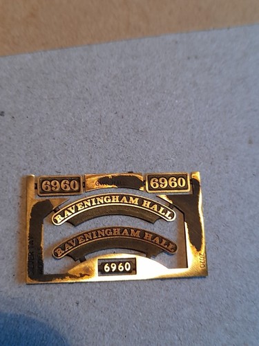 00 (4mm) Silver Tay Models: GWR nameplates | eBay