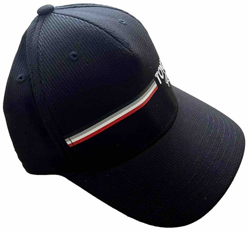 TOYOTA RACING BLACK BASEBALL CAP HAT STRIPED LOGO ADJUSTABLE NEW NWOT ...