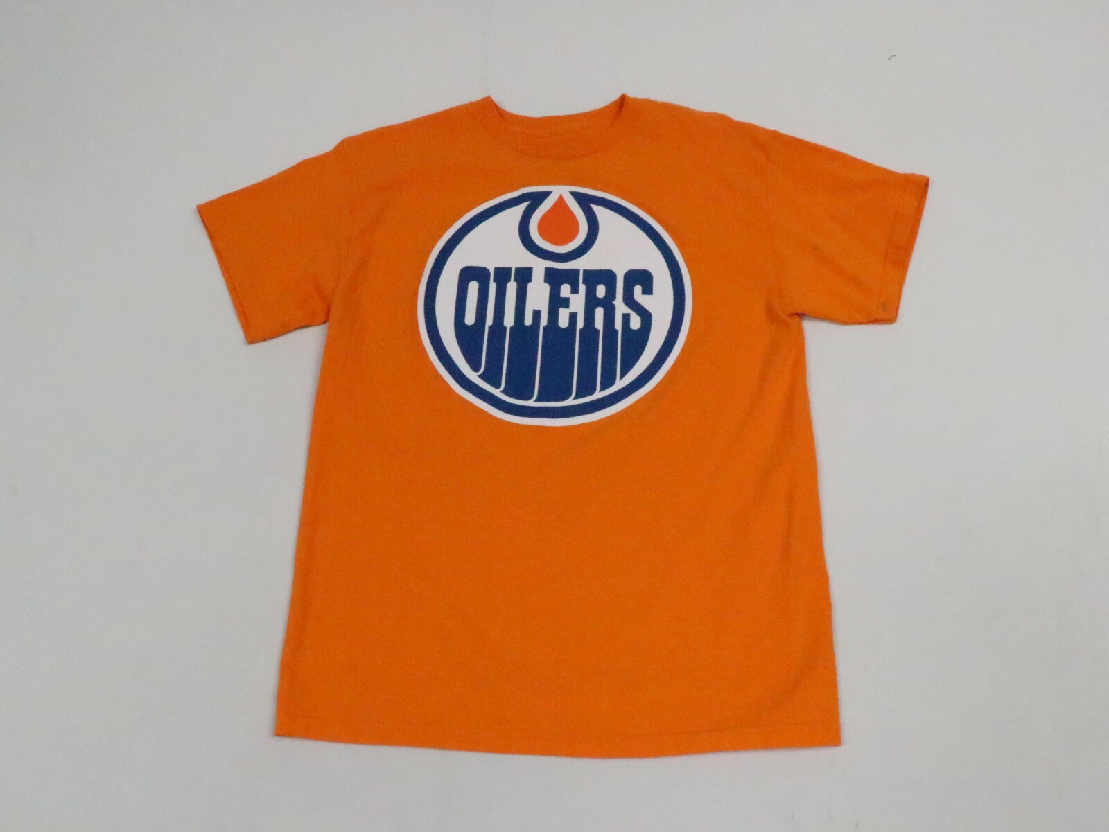 Edmonton Oilers Shirt Men Size Medium Casual Crew Neck NHL | eBay