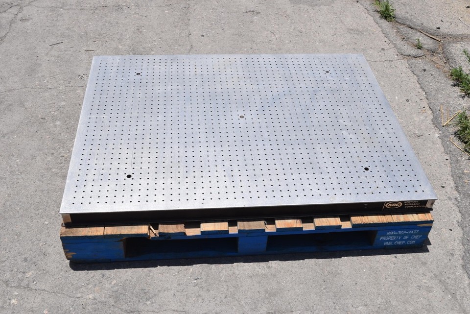 Newport Research 4' x 3' x 2.25" Optical Laser Breadboard Table NRC 1/4 ...