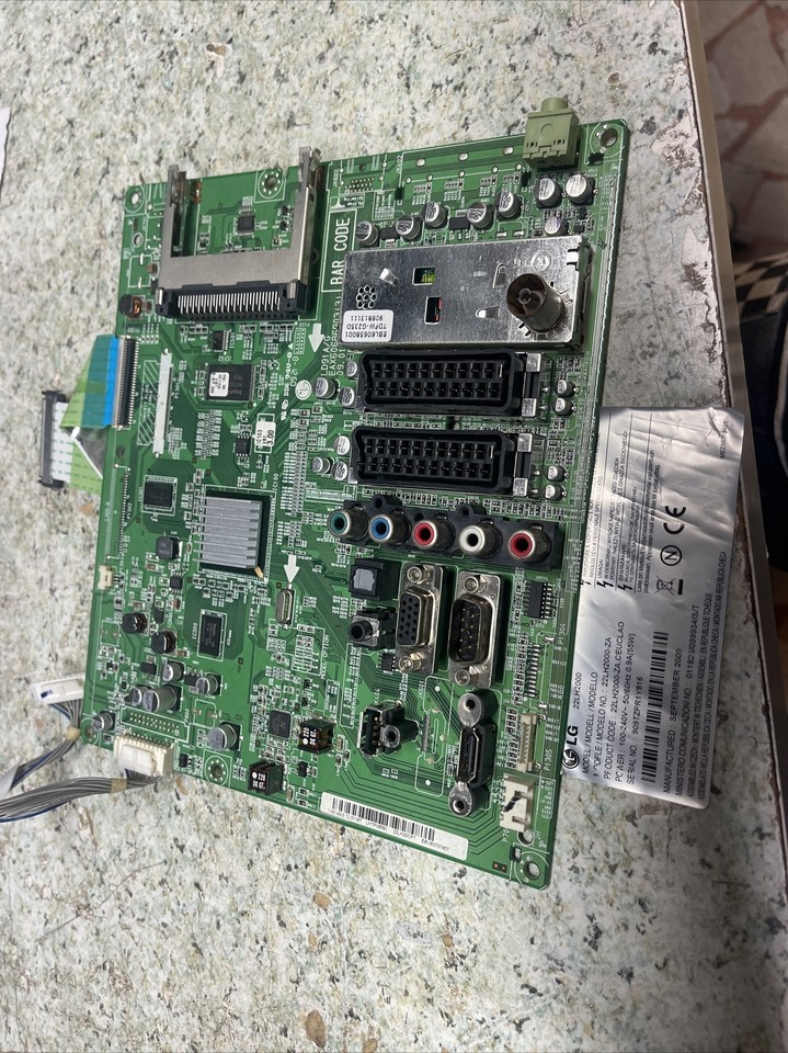 Motherboard eax60686903 (3) Ebu60737407 LG 22lh2000 | eBay Australia