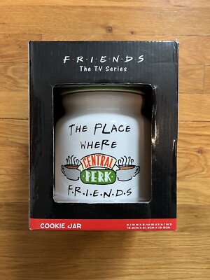 Friends The TV Series Cookie Jar Central Perk Show Kitchen Container ...
