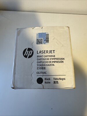 NEW Genuine HP 78A CE278AC Black Toner Ink Print Cartridge LaserJet OEM ...