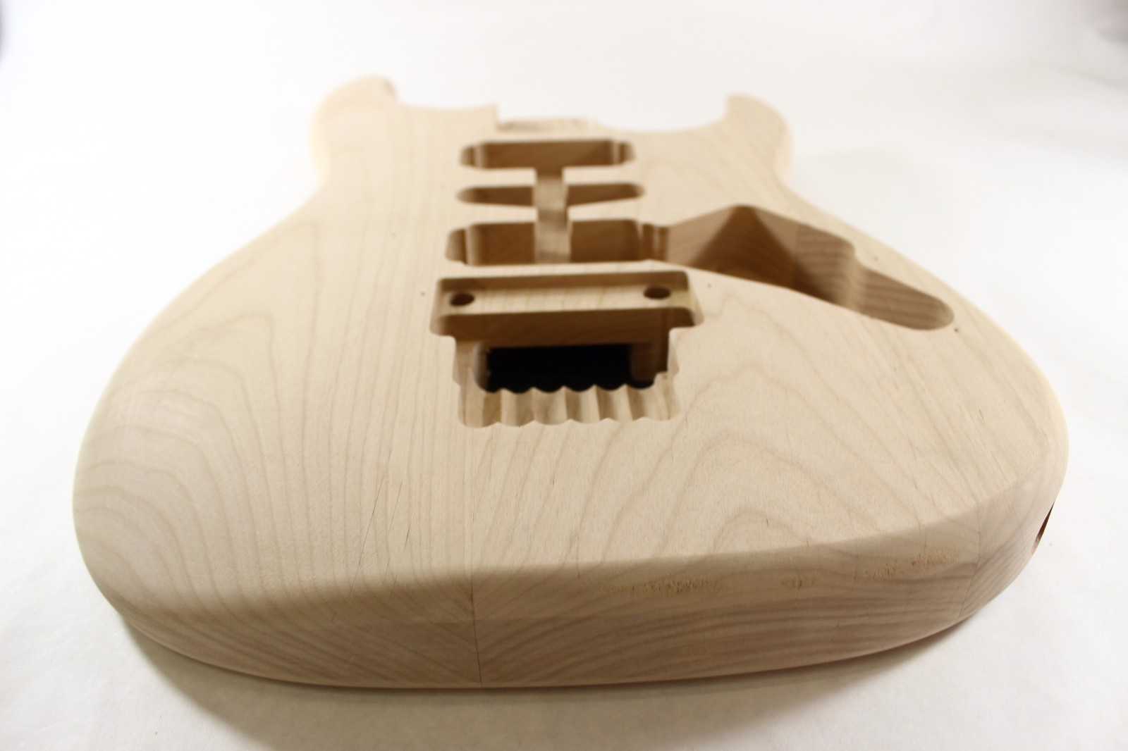 Unfinished Alder Green Meanie Body- Fits Fender (tm) Strat Stratocaster ...