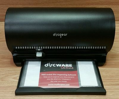 Disc Gear Selector- Stores 80 CD's DVD's Game's or Photo Disc's Storage ...