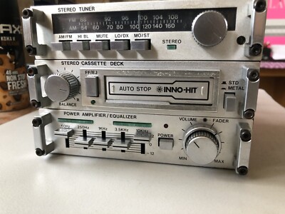 INNOHIT Vintage DeckStereo Tuner Amplifier Equalizer audio radio ...