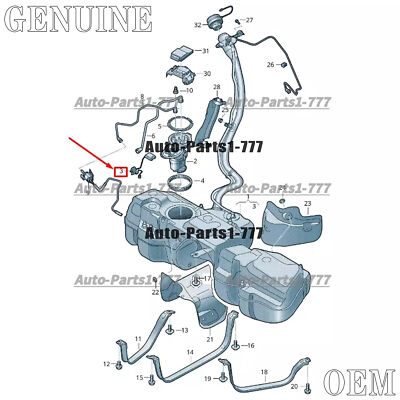 OEM Genuine Right fuel gauge sending unit For Audi Q7 4M 16- Q8 19-24 ...