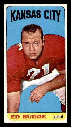 1965 Topps Football #95 Ed Budde VG *e1 | eBay