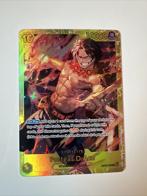 Portgas D Ace OP07-119 English One Piece OP07 500 Years In The Future ...