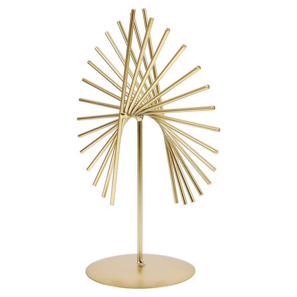 Iron Art Craft Sculpture Abstract Lines Metal Statue Desktop Metal ...