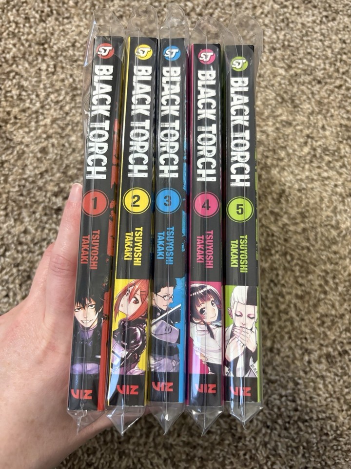 Black Torch English Manga Complete Series Volumes 1-5 | eBay