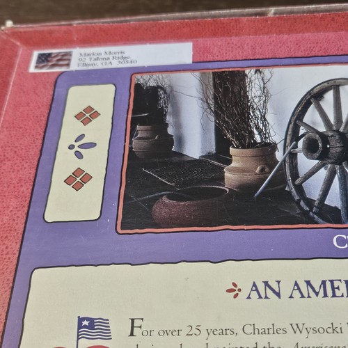 Vtg Charles Wysocki 1000 Piece Puzzle Lot Of 3 Old Colonial Brooms ...