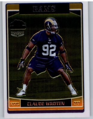 2006 Topps Chrome #185 Claude Wroten | eBay