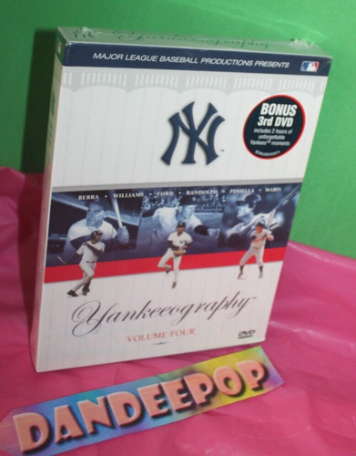 New York Yankees Yankeeography Volume 4 Sealed DVD Movie Set | eBay