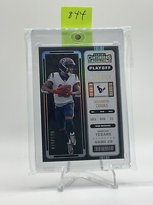 Brandon Cooks 2022 Contenders Playoff Ticket #28/199 w/case | eBay