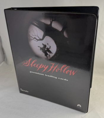 BINDER SALE: ALBUM FOR SLEEPY HOLLOW THE MOVIE COLLECTOR CARDS 1999 ...