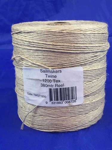 Salemakers Twine TWST1200 1200 Tex 380 m meters Reel for hand stitching ...