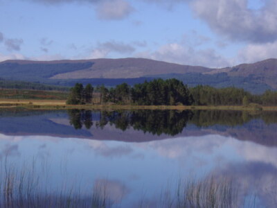 Photo 6x4 Stroan Loch looking towards Badden's Island Mossdale/NX6670 ...