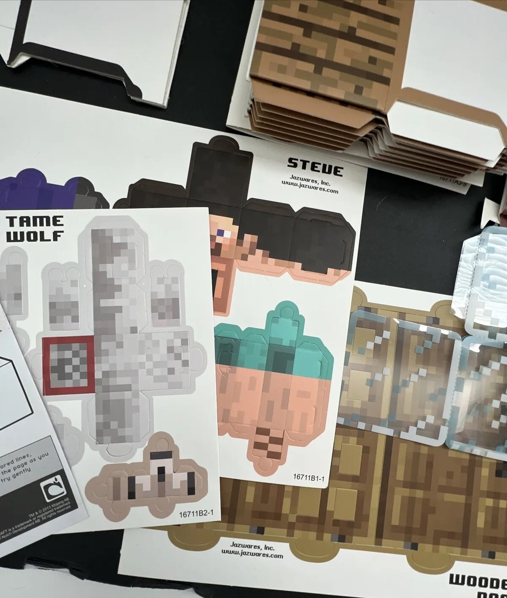 Minecraft Papercraft Villager Template