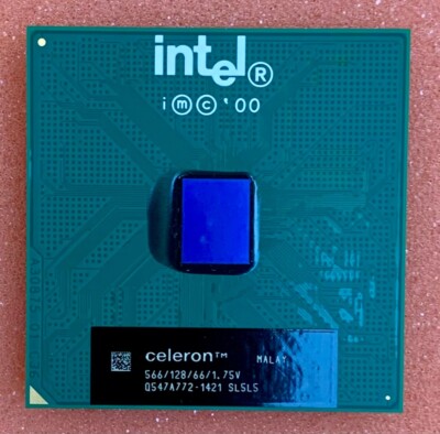 Processor Intel SL5L5 Celeron 566 MHz 566/128/66/1.75V, Socket 370, NEW | eBay