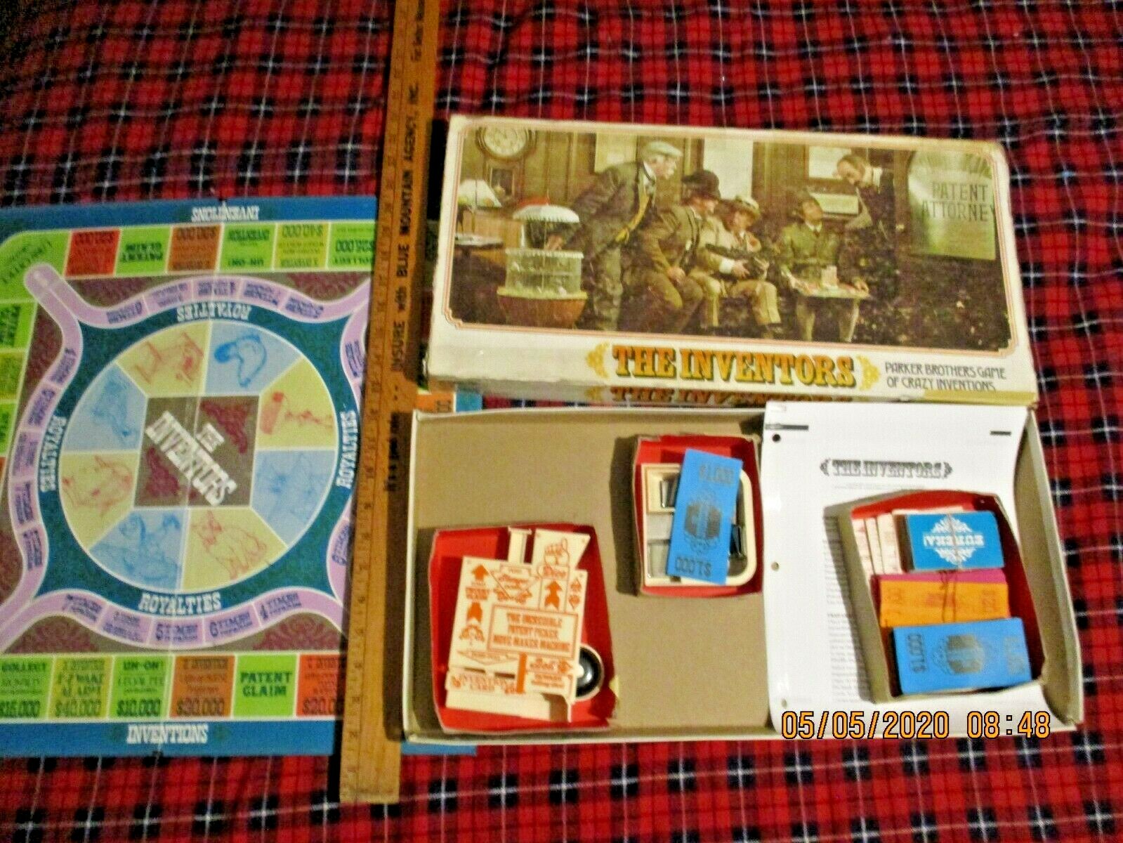 PARKER BROTHERS , THE INVENTORS GAME , 1974 GAME OF CRAZY INVENTIONS | eBay