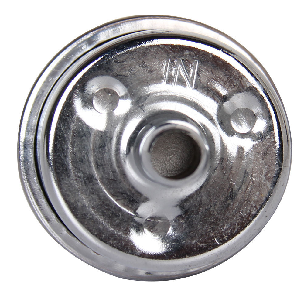 3/8Inch Steel Chrome Fuel Filter Inline Universal Canister For Car ...