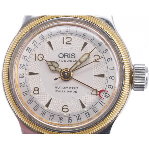 [ORIS] Oris Automatic Pointer Date Skeleton Back 28mm Working | eBay