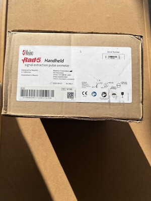 Masimo Rad-5v Handheld Pulse Oximeter Medical | eBay