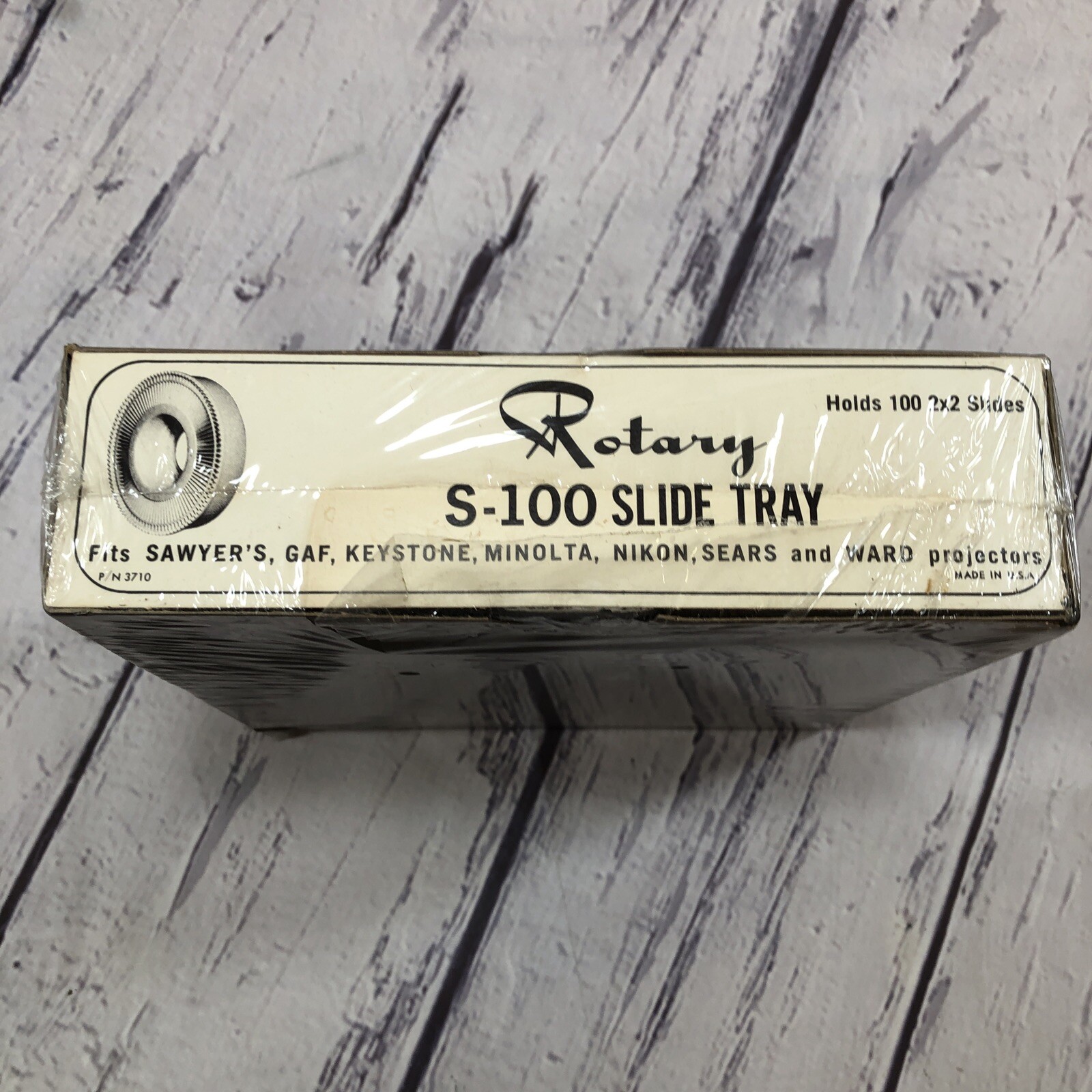 Vintage Mix Rotary S100 Slide Carousel Trays with Boxes for 35mm Lot of ...