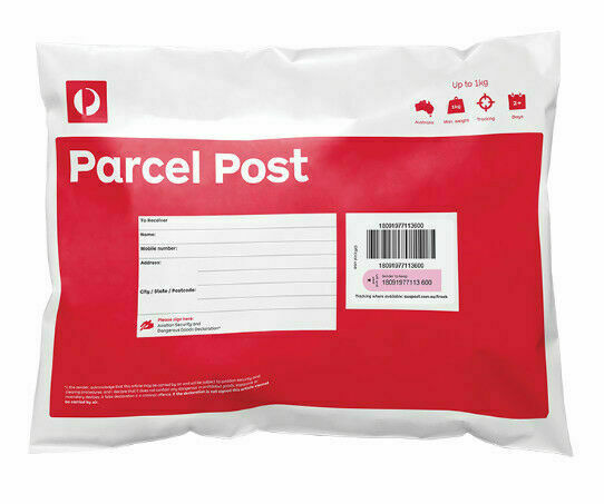10 1kg Prepaid Satchel Red Australia Post Office Parcel Regular Bag for ...