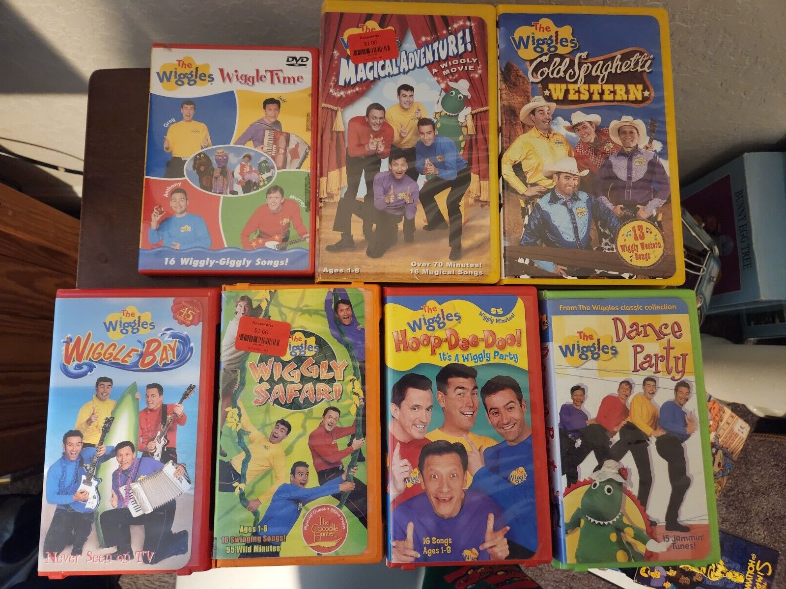 The Wiggles VHS/dvd Lot of 7 Cold Spaghetti | Grelly USA
