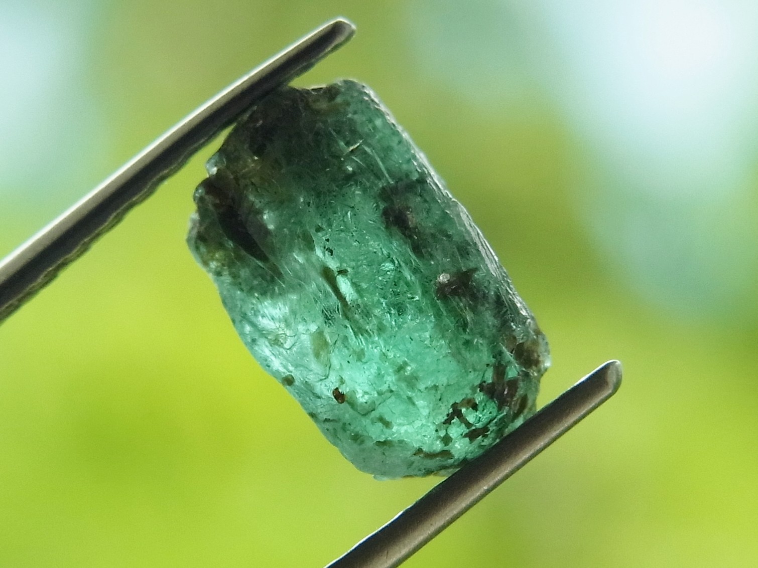 2.10Ct. "Premium" Natural Rough Green Emerald Gemstone,Beryl #ELD004 | eBay